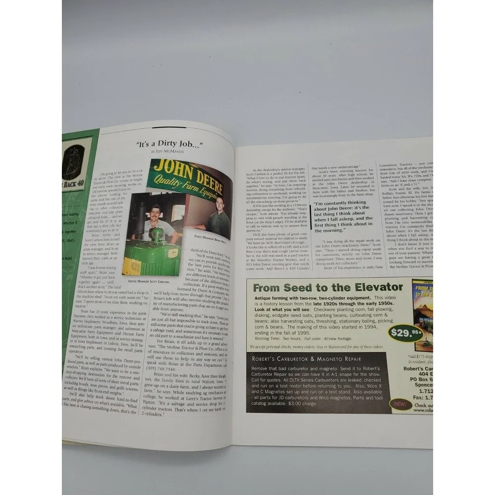 John Deere | Other | John Deere Tradition Magazine Volume Issue 4 ...